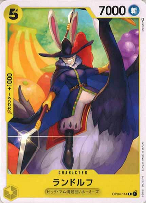 Carte One Piece OP04-114 Randolph – JapanTCG